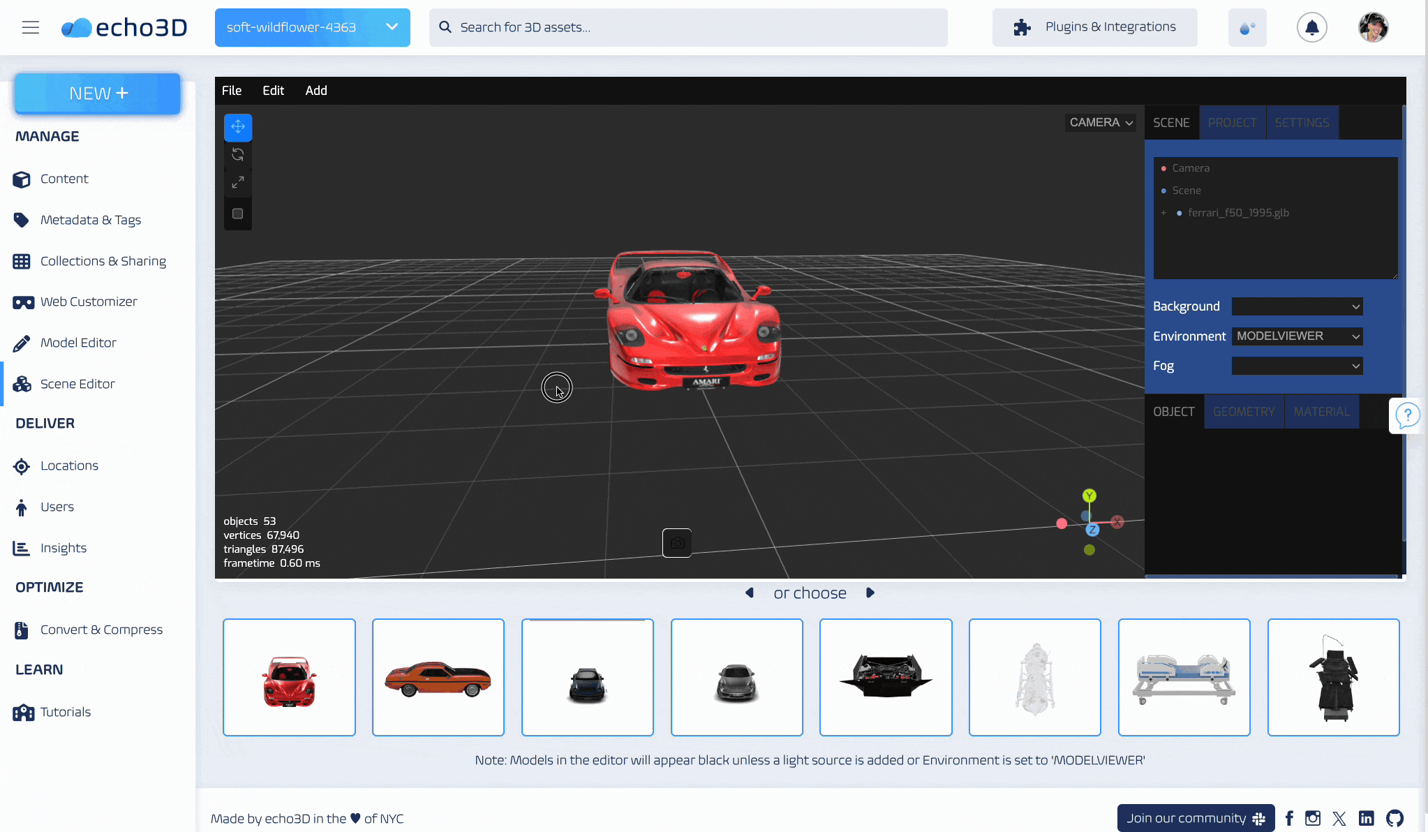 Supercharge Your PIM System with echo3D 3D Digital Asset Management